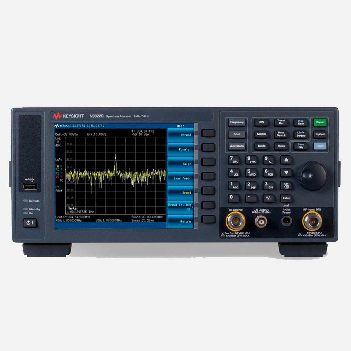 Spectrum Analyzers – Rigol & Keysight | Computer Controls